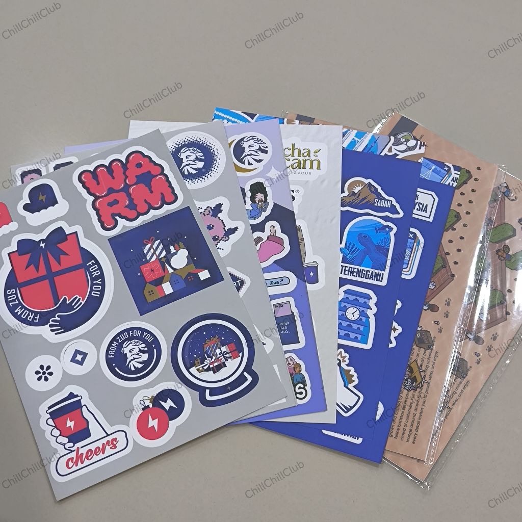 Original Zus Stickers Collection | Shopee Malaysia