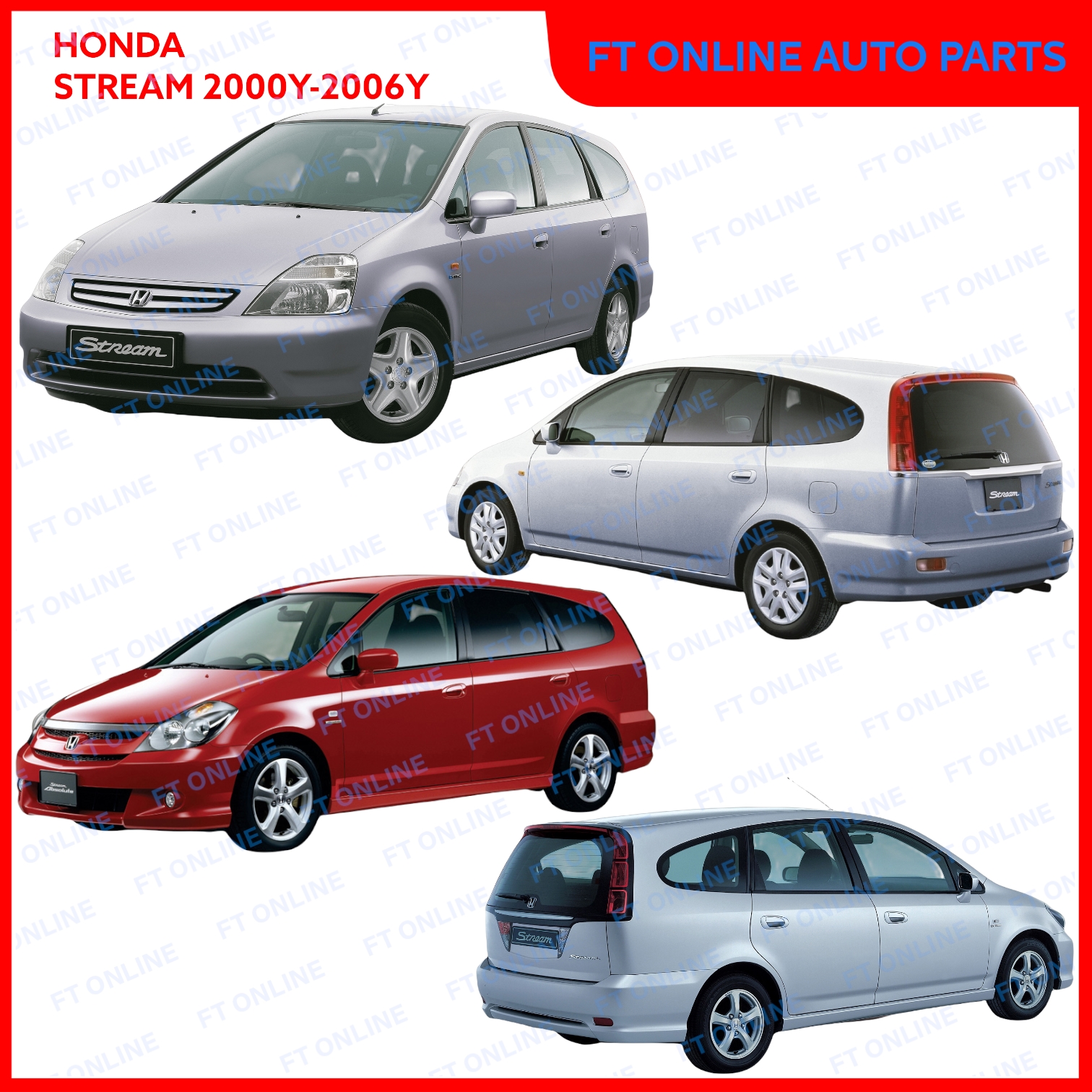 HONDA STREAM 2000-2006 S7A S7C RN1 RN2 RN3 RN4 RN5 REAR BOOT ACTUATOR ...