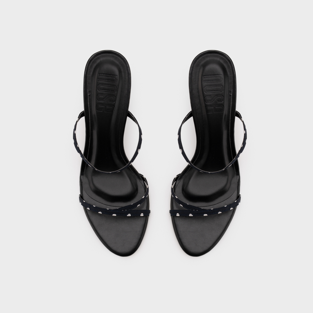 Nose Cloud 9 Strappy CloudFoam Kitten Heel Sandal Kasut Tumit Rendah ...