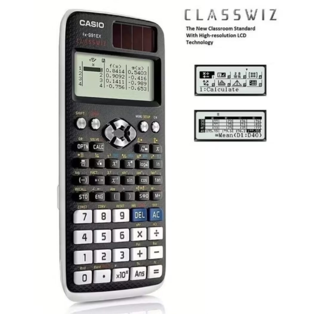 Casio scientific Calculator FX-991EX/ FX-991ES plus calculator School ...