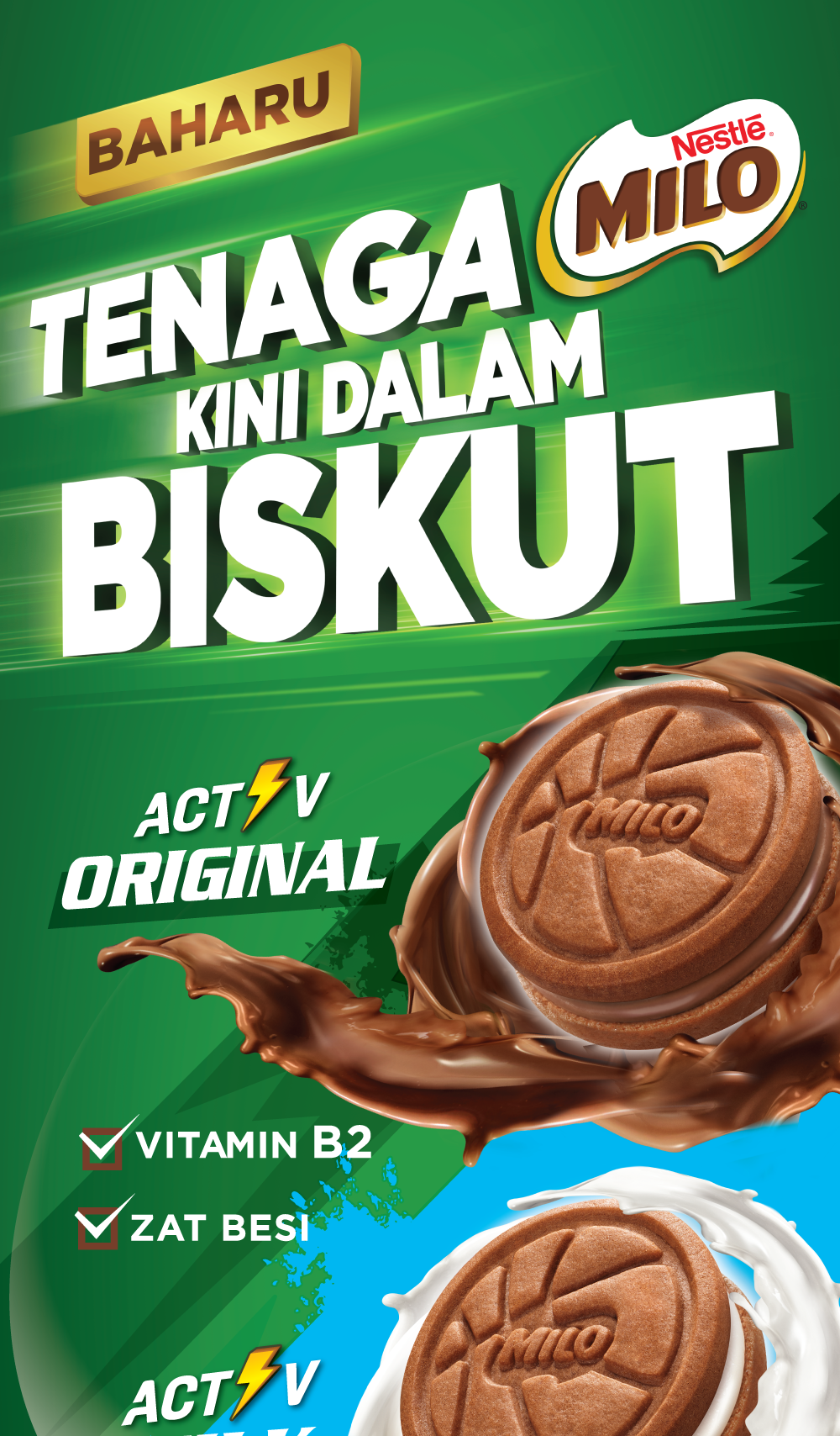 NESTLE MILO Milk Biscuit (104g) | Shopee Malaysia