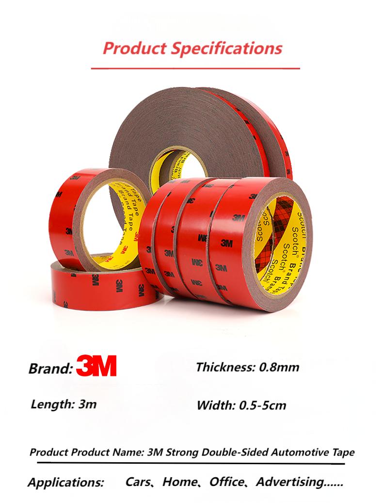 3M Official Genuine Double Sided Tape 3m Heavy Duty Strong Adhesion ...