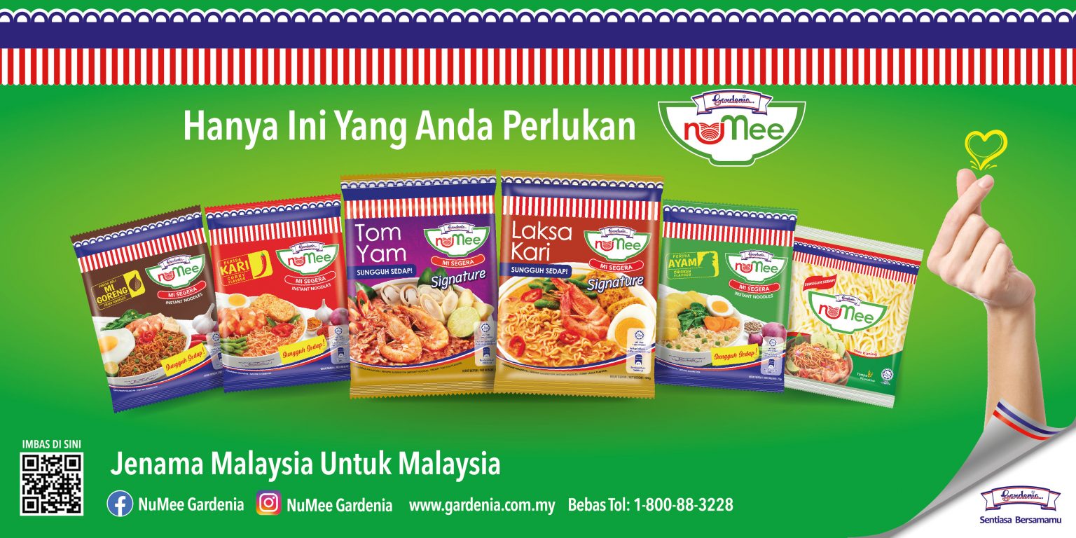 GARDENIA Numee Instant Noodles / Numee Maggi Mi Segera / Gardenia 快熟面 ...