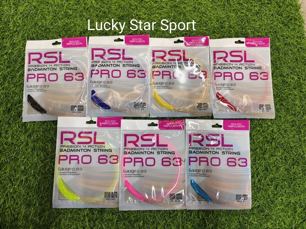 RSL Pro 63 badminton string (0.63mm) | Shopee Malaysia