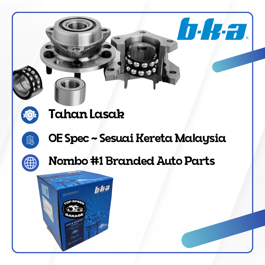 BKA JAPAN Wheel Hub Bearing (Front / Rear) Nissan Van NV200 | Shopee ...