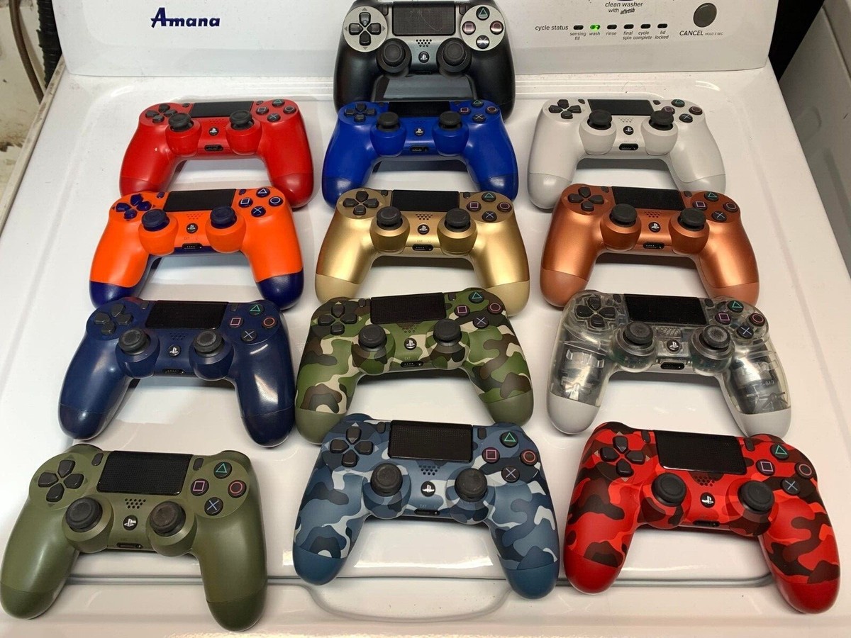 PC/4 V2 D4 ***USED*** Bluetooth Dual Vibration Wireless Controller (100 ...