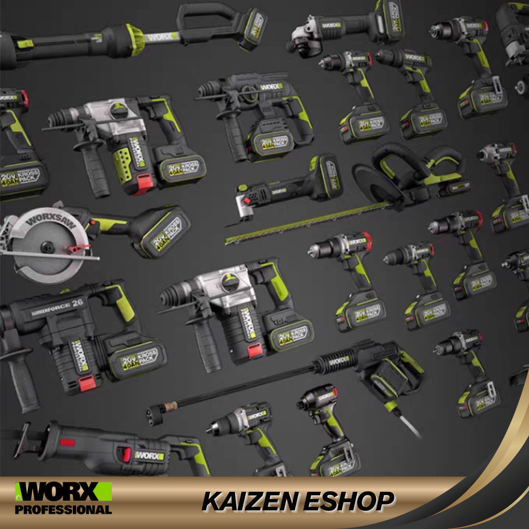WORX WU231.9 Peniup Daun Tanpa Wayar Tanpa Berus 20V I 20V Brushless ...
