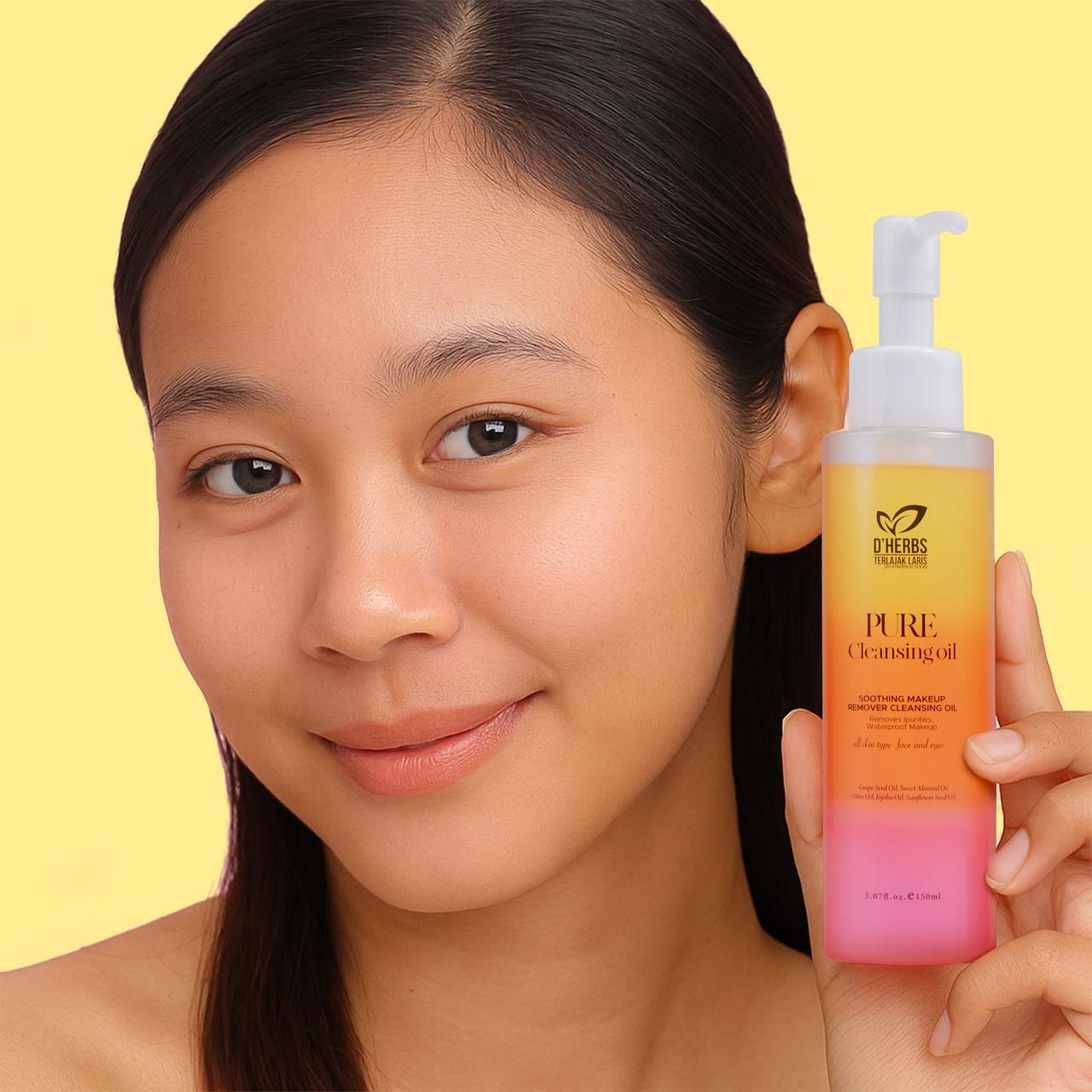 DHERBS PURE CLEANSING OIL | Shopee Malaysia