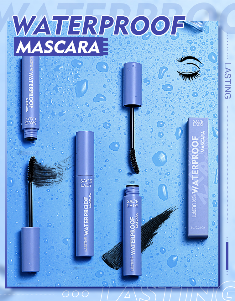 SACE LADY Waterproof Mascara Long Lasting Curling Mascara 6g | Shopee ...