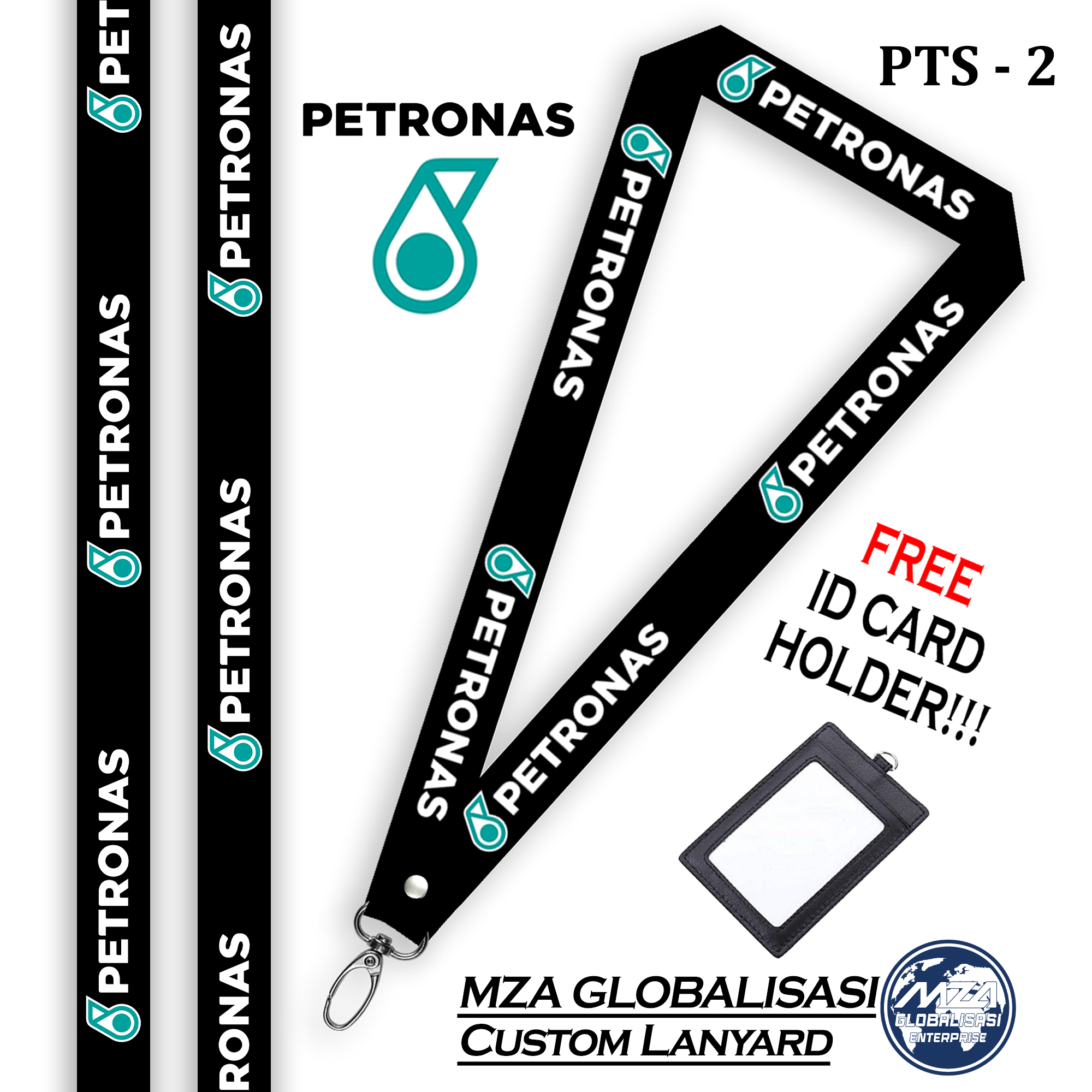 Ready Stock ] 2 DESIGN LANYARD PETRONAS + FREE ID Card Holder | PREMIUM ...