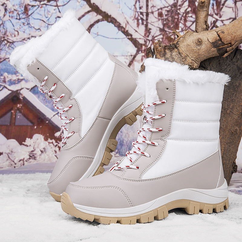CAMINO Winter Boots Women Anti Slip Waterproof Snow Shoes Kasut Boot ...