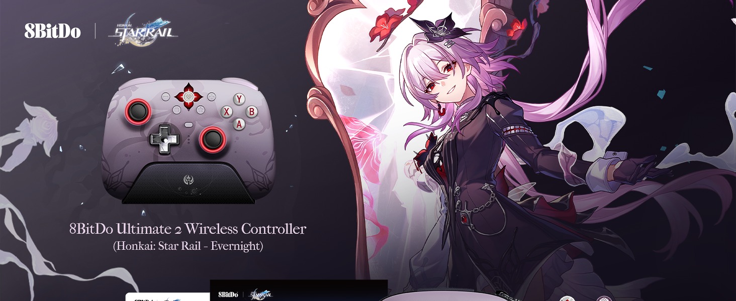 【CNY SALE】8BitDo Ultimate 2 Wireless Controller x Honkai: Star Rail ...