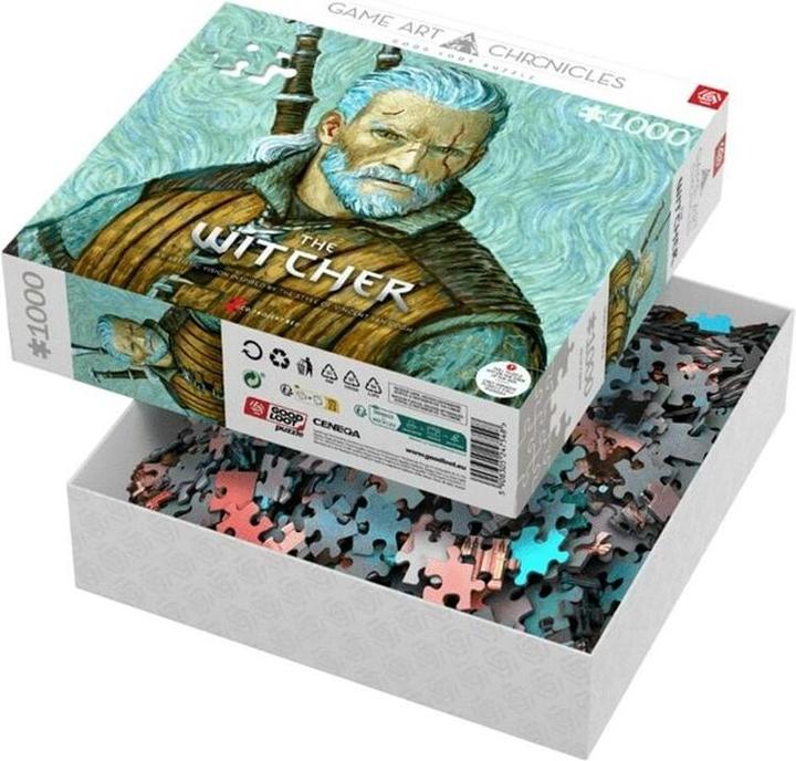 Official Licensed The Witcher Geralt & Vincent van Gogh (Game Art ...