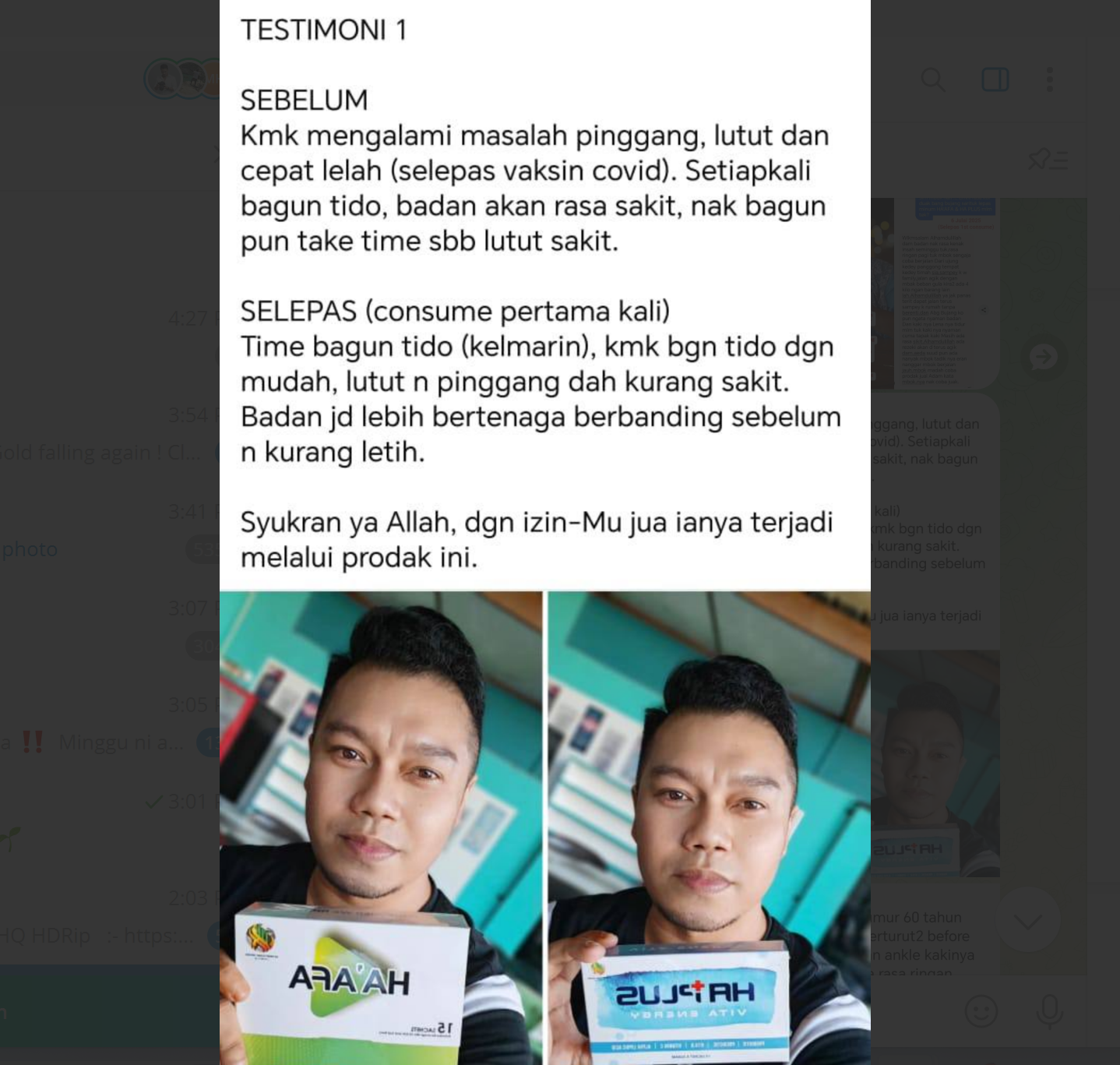 STEMCELL HAAFA DAN HA PLUS VITA TENAGA BOOSTER SAKIT LUTUT SENDI URAT ...