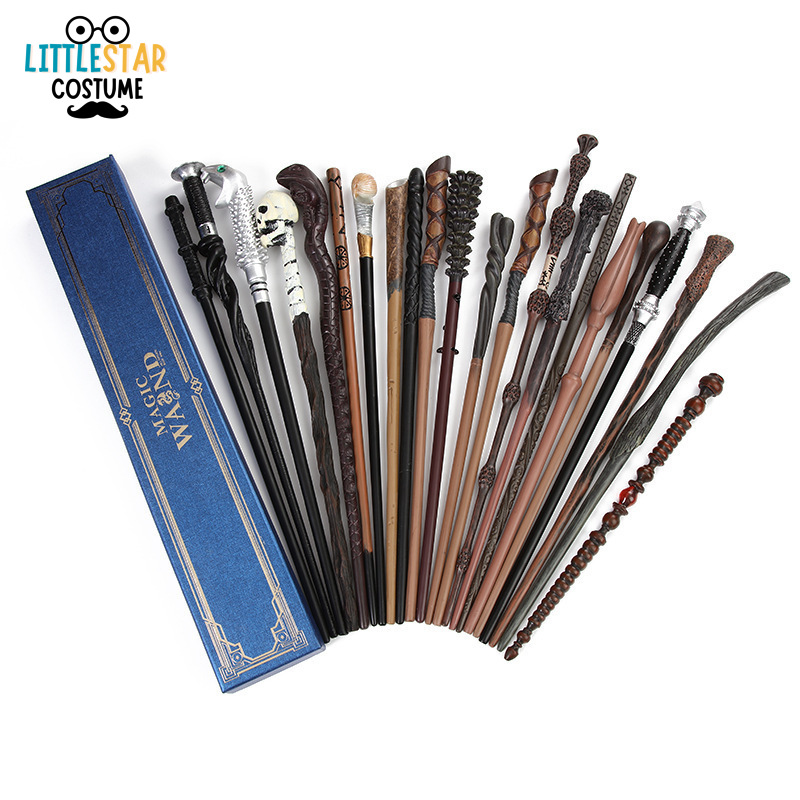 Premium Wizard Witch Magic Wand Toy with Gift Box – Metal Core Resin ...