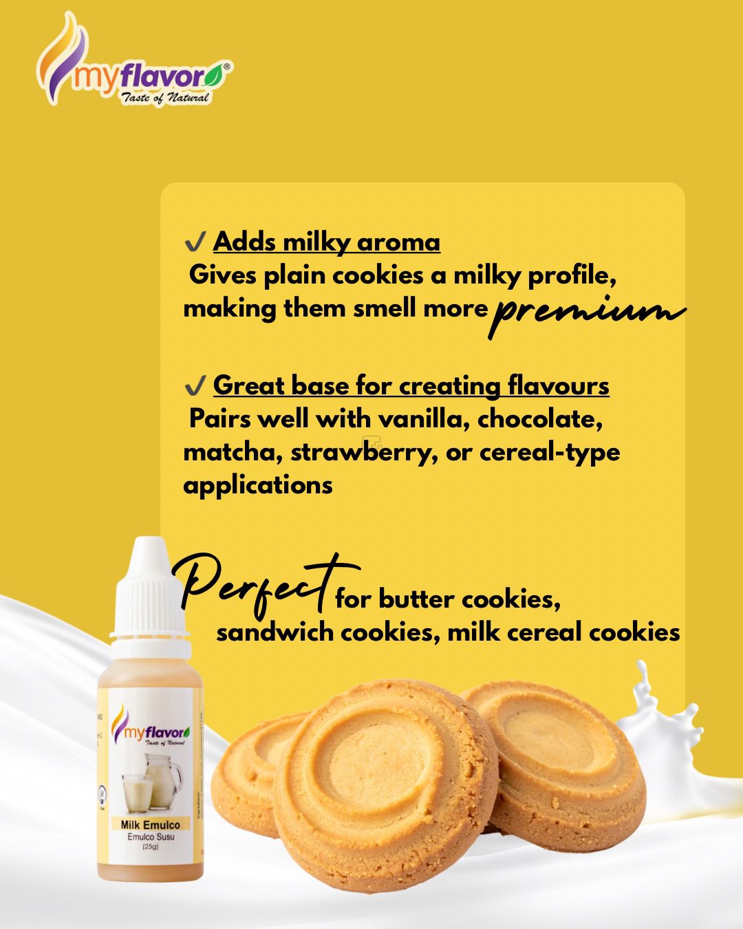 MILK EMULCO - FOOD FLAVOUR | Shopee Malaysia