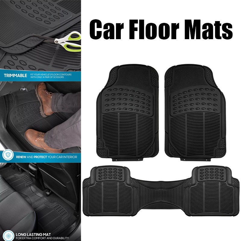 Universal Fit Car Floor Mats Waterproof durable Heavy-Duty pvc Floor ...