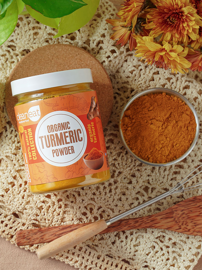 Organic Turmeric Powder, Clean Eat, 100% Pure, Organic, For Cooking ...