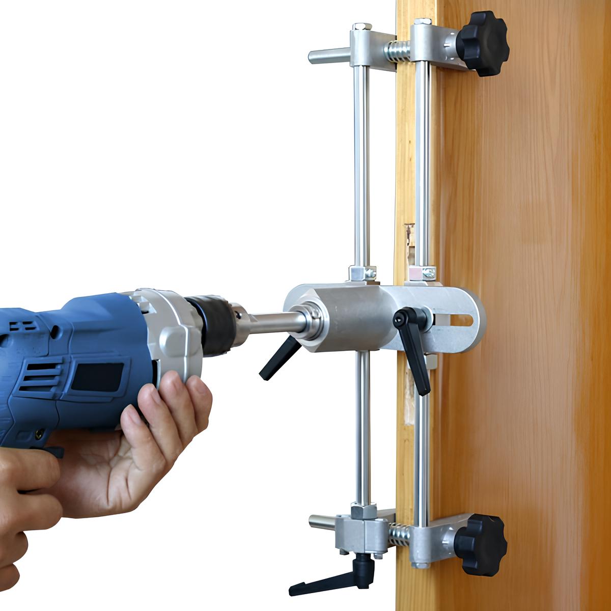Professional Woodworking Door Lock Mortiser Kit Mortise Lock Hole Saw ...