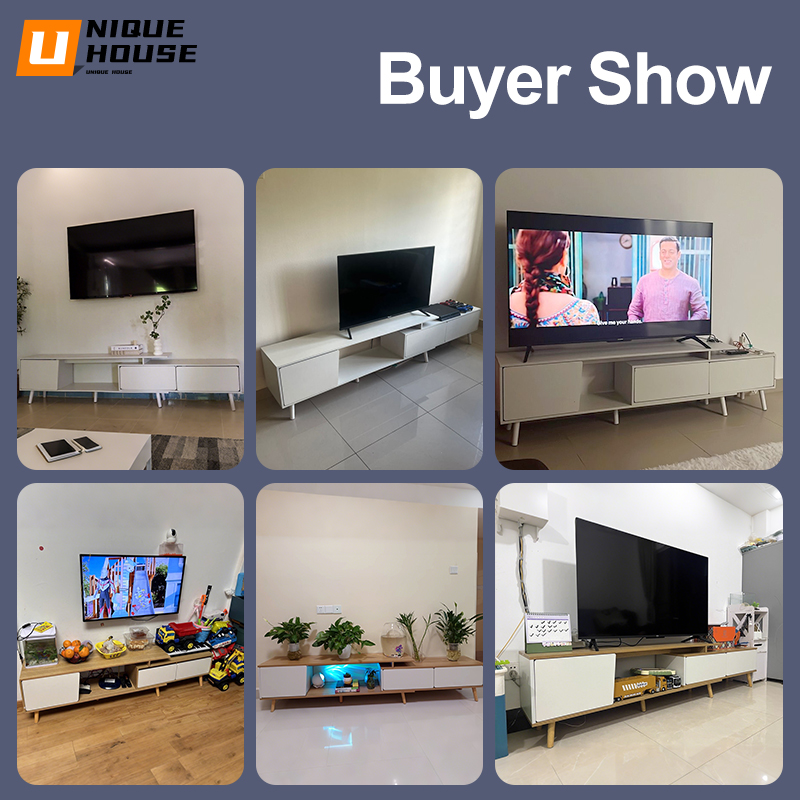 Adjustable TV Cabinet TV Console Almari TV Boleh Laras TV Console 3FT ...