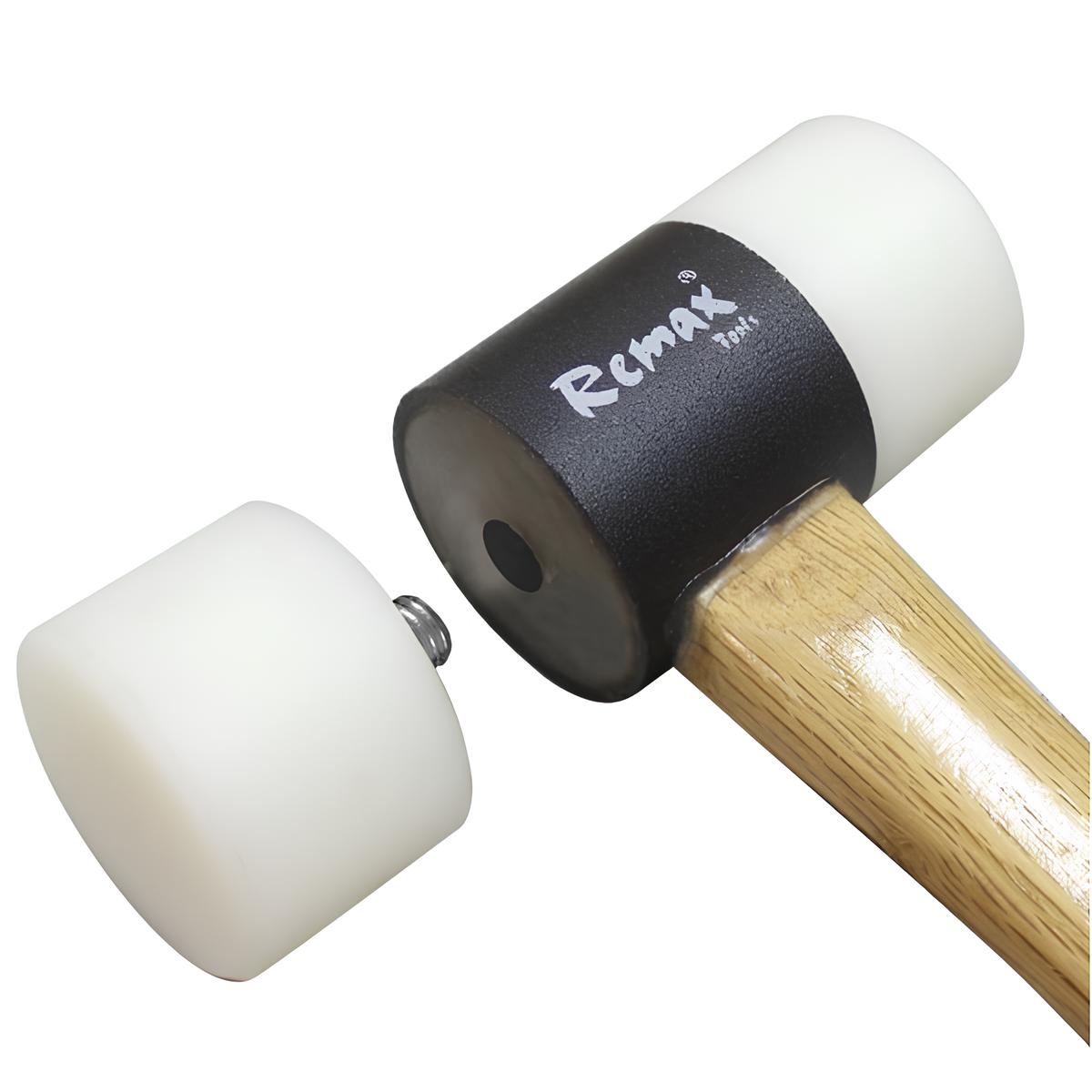 Remax Nylon Mallet Hammer Wooden Handle Smooth Surface Original Penukul ...