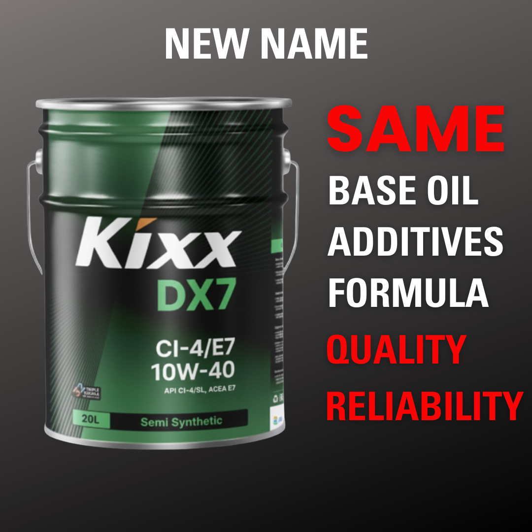 KIXX DX-7 10W-40 (OLD NAME: KIXX HD1 CI-4 10W40) DIESEL ENGINE OIL 20 ...