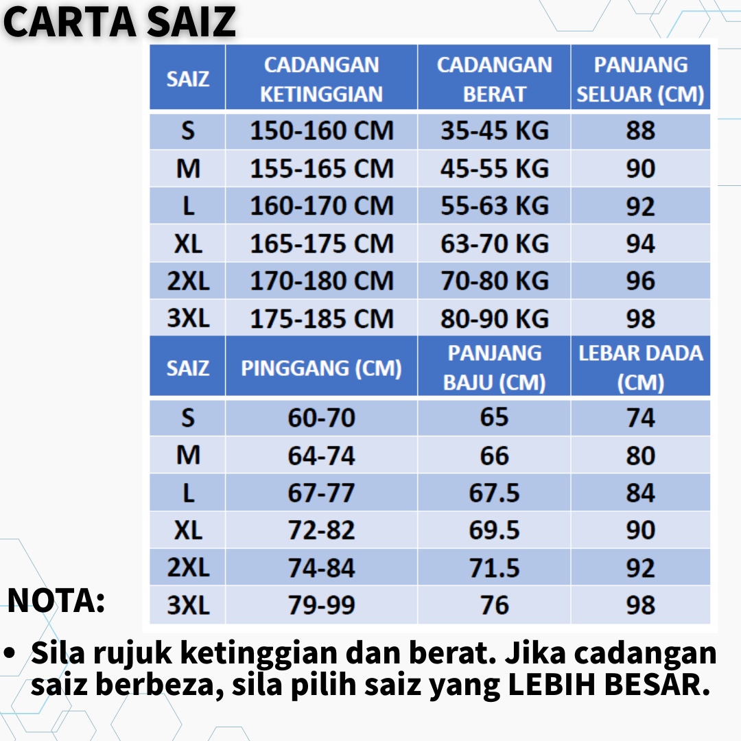 Pro Combat Lelaki Thermal Set Baju Dalam Musim Sejuk Lelaki Stretchable ...