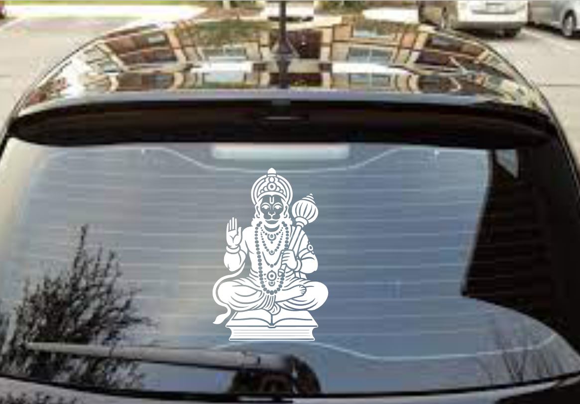 Hanuman Stiker Kereta dan Dinding 100% PVC Oracal Germin Saiz 11.5x8.5 ...