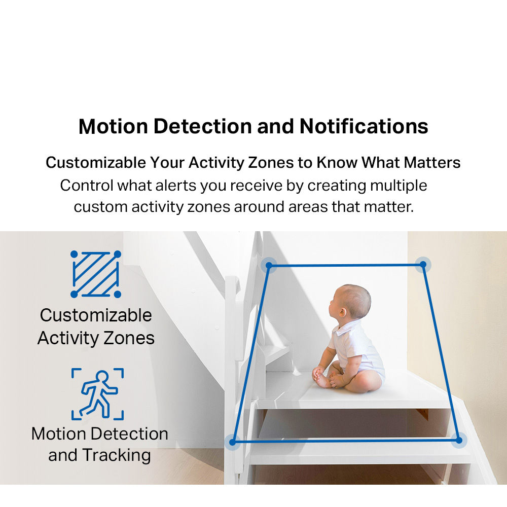 TP-Link Tapo C216 2K 3MP Pan/Tilt WiFi Security Camera Full-Color Night ...