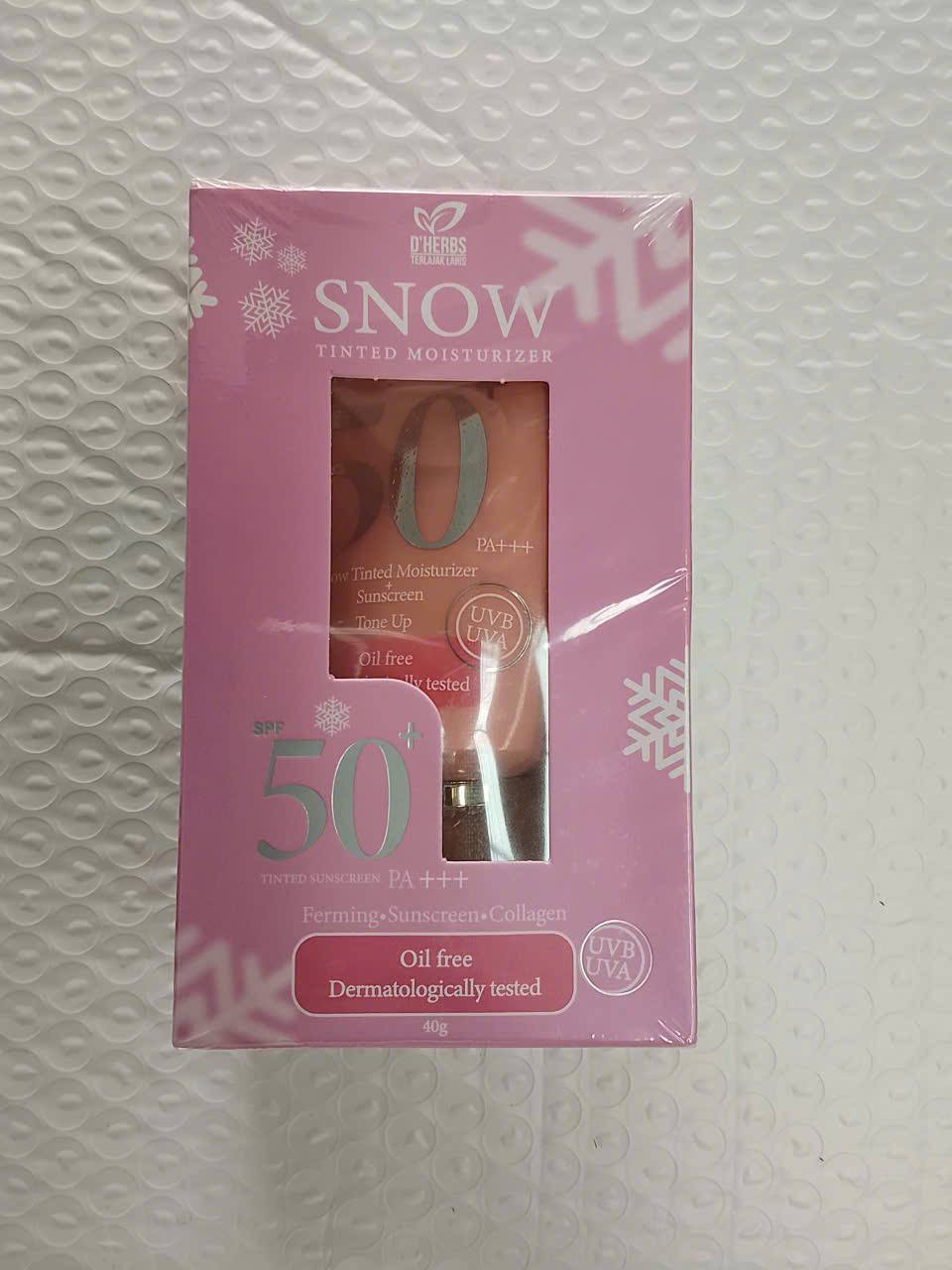 DHERBS Tinted Sunscreen SPF50 Halal Pelindung matahari dan pelembap ...