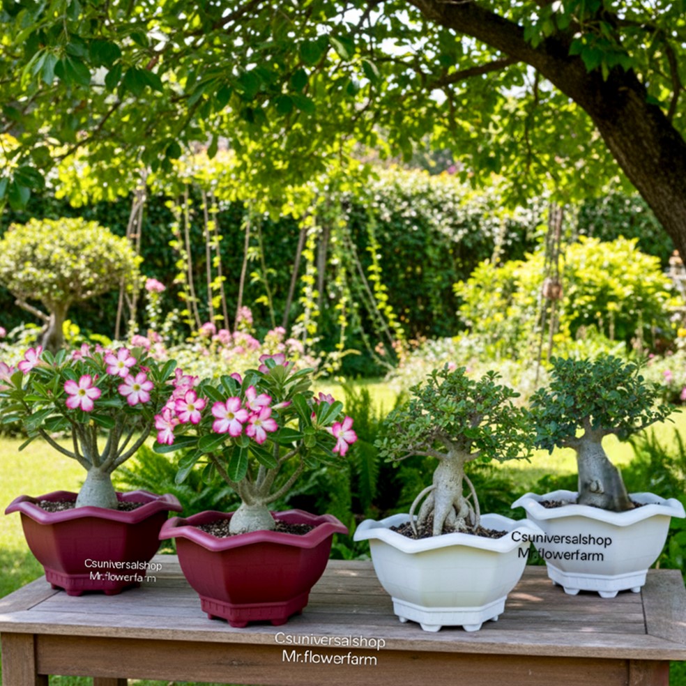 Pasu Bunga Plastik | Octagon Plastic Flower Pot | 花盆 | | Shopee Malaysia