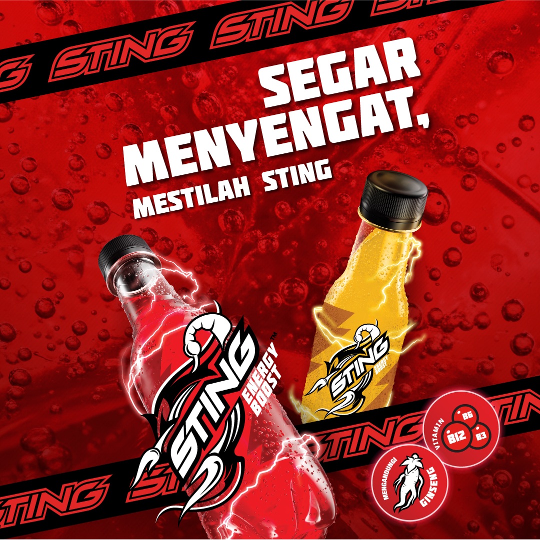 STING Gold Rush/Berry Blast 400ml x 24 bottles (Carton) | Shopee Malaysia