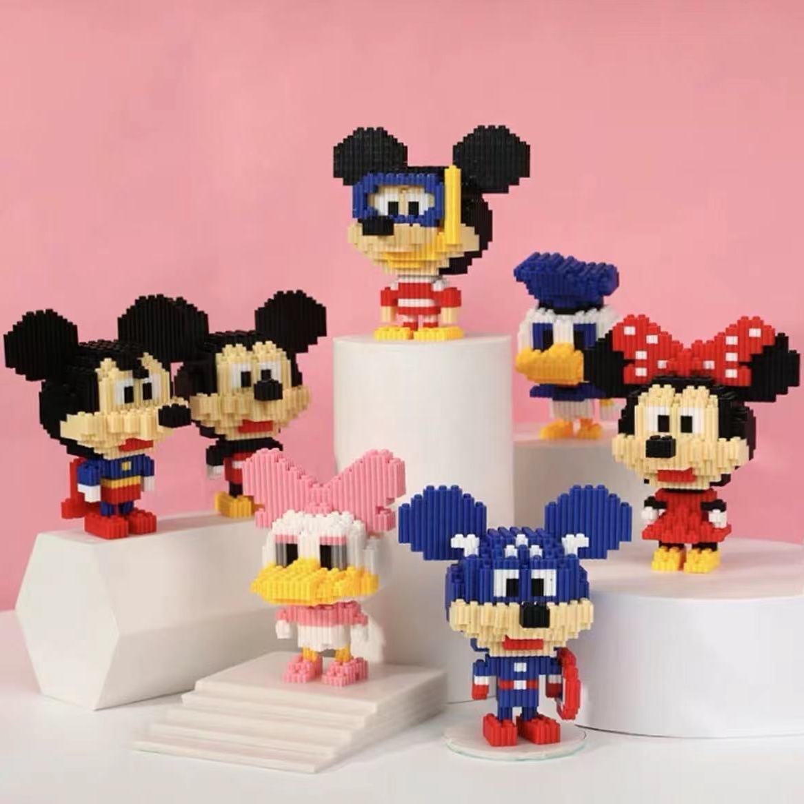 Blok Binaan🧸 BUFAN Mini Building Block Hobbies Cartoon DIY Block Toys ...