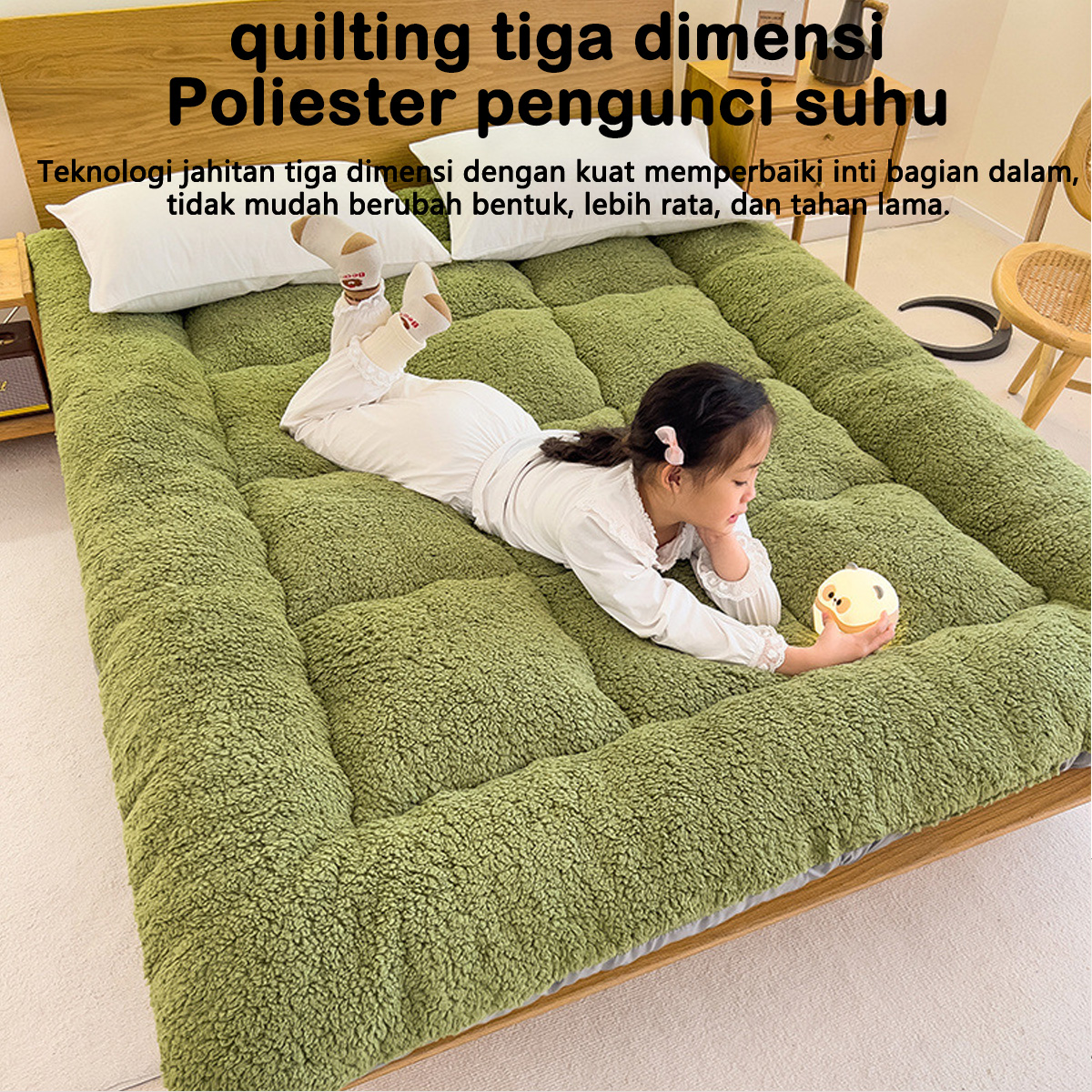 Premium Cashmere Foldable MattressTatami Mattress Bed Mattress Tilam ...