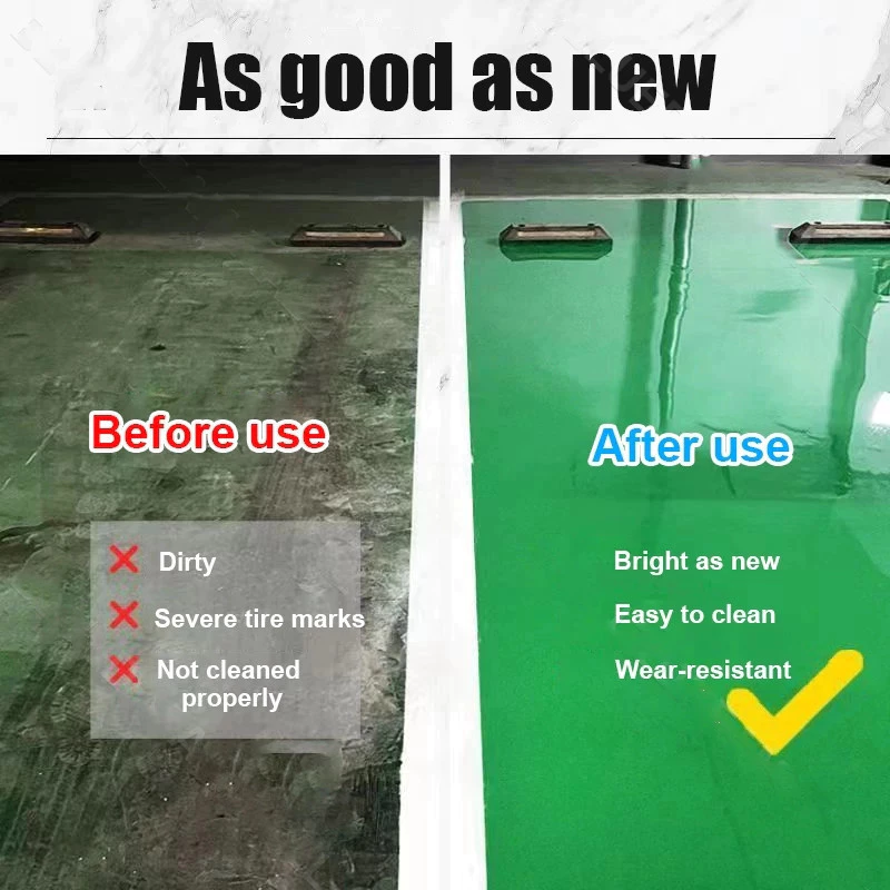 Epoxy Colored Sand Floor Paint self-leveling epoxy floor coating Safe ...