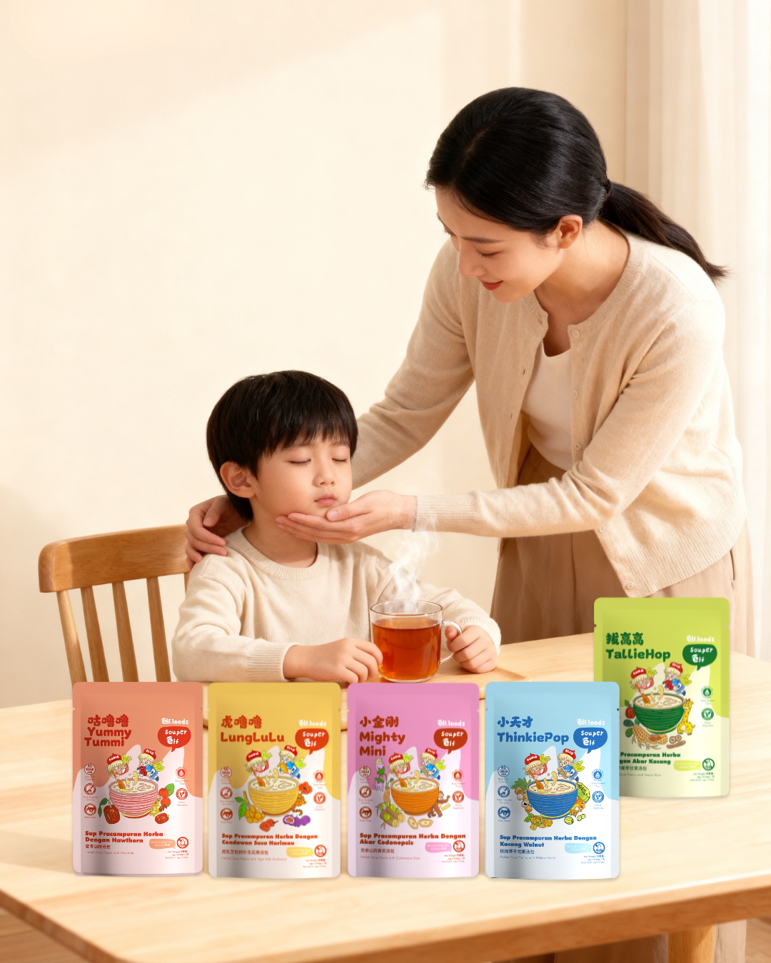 [Elf Foods] Souper Elf Mighty Mini No-Cook Herbal Soup - Immunity ...