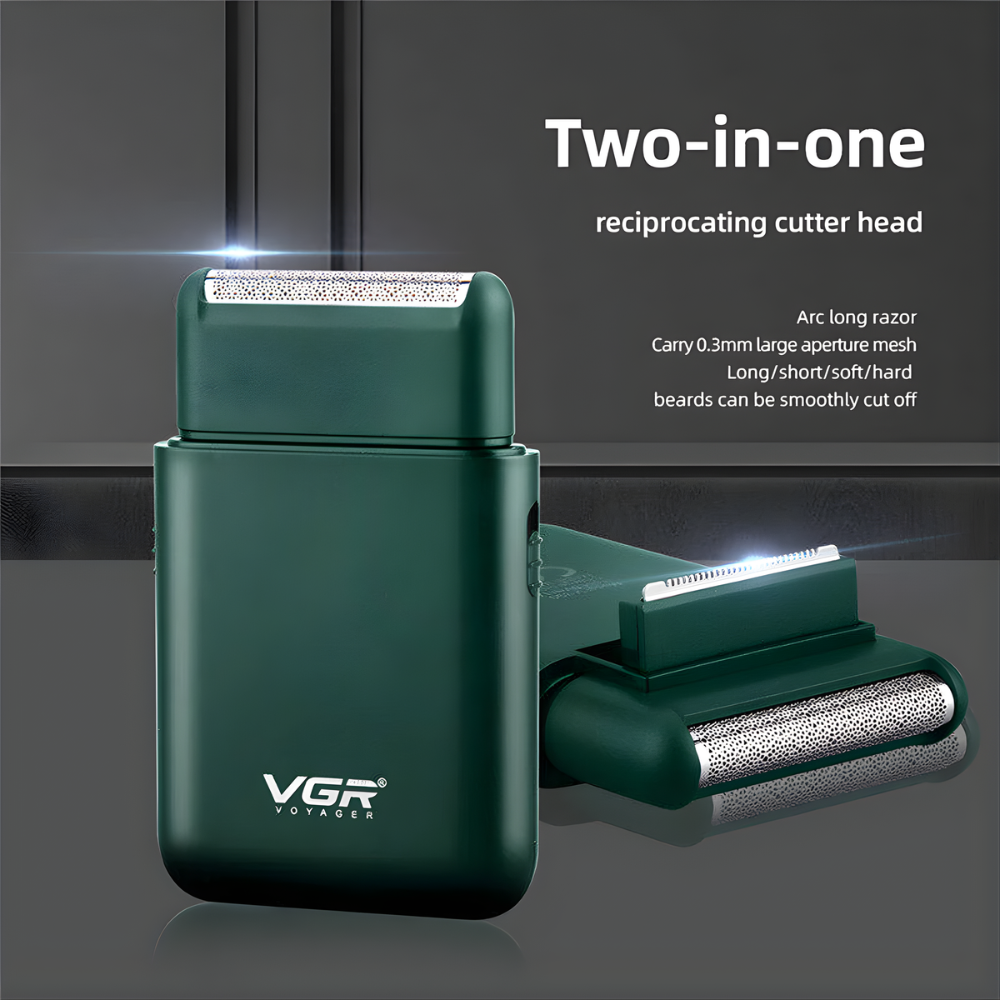 VGR V-390 PROFESSIONAL MENS ELECTRIC SHAVER RECHARGEABLE CORDLESS RAZOR ...