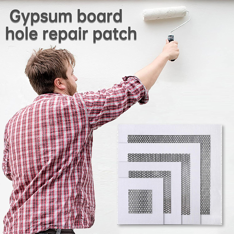 Drywall Repair Patch Kit, Self-Adhesive Waterproof for Wall/Ceiling ...