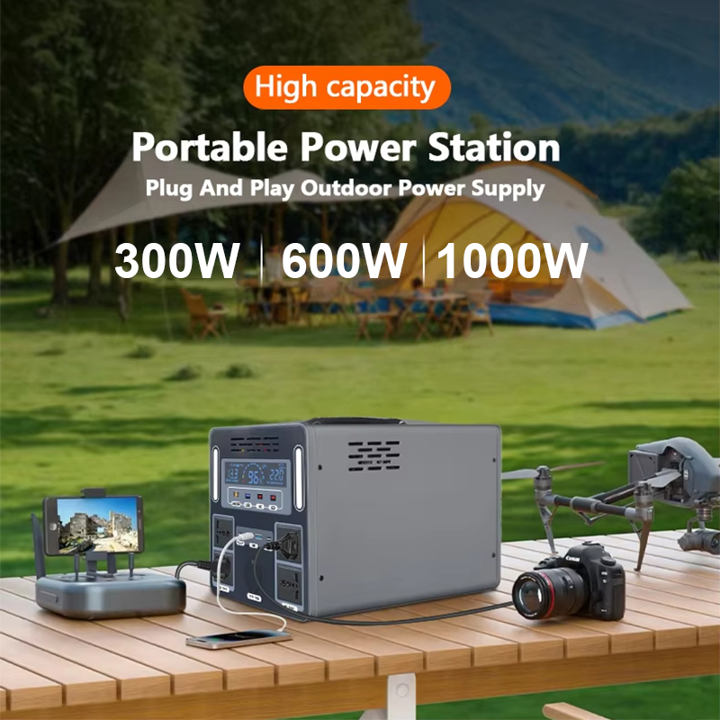 Solar Power Station 1000W Portable Camping Outdoor Power Supply ...