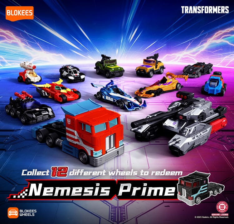 [BLOKEE APP Redeem] BLOKEES Figures Transformers C01 Nemesis Prim ...