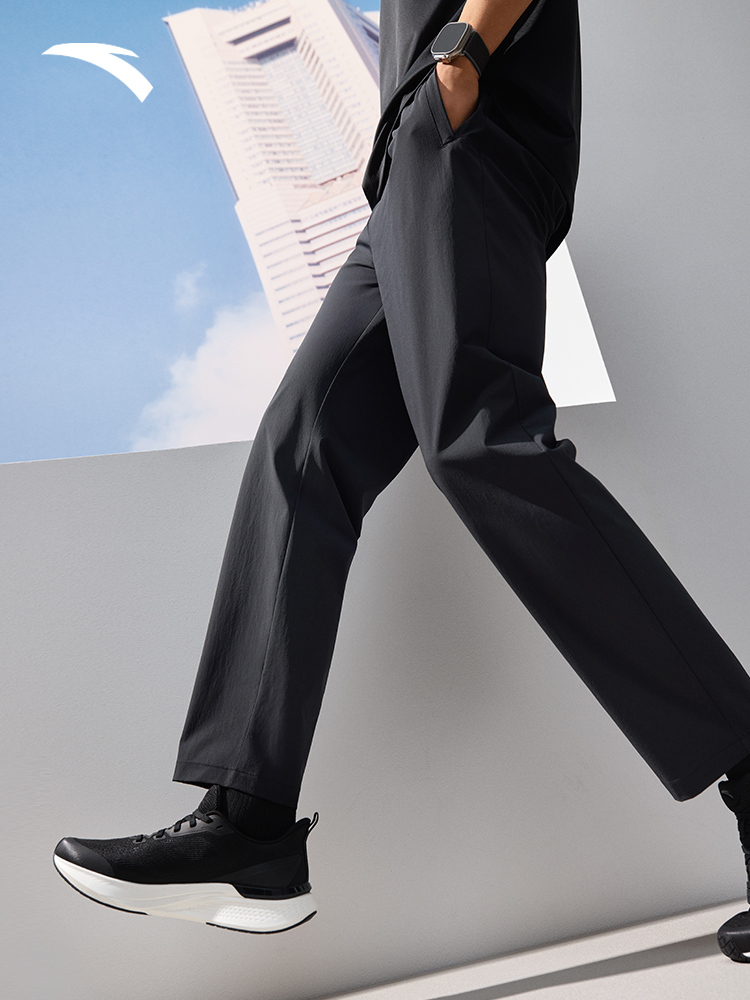 ANTA Men Long Pants 1525B7501-3 - Basic Black | Shopee Malaysia