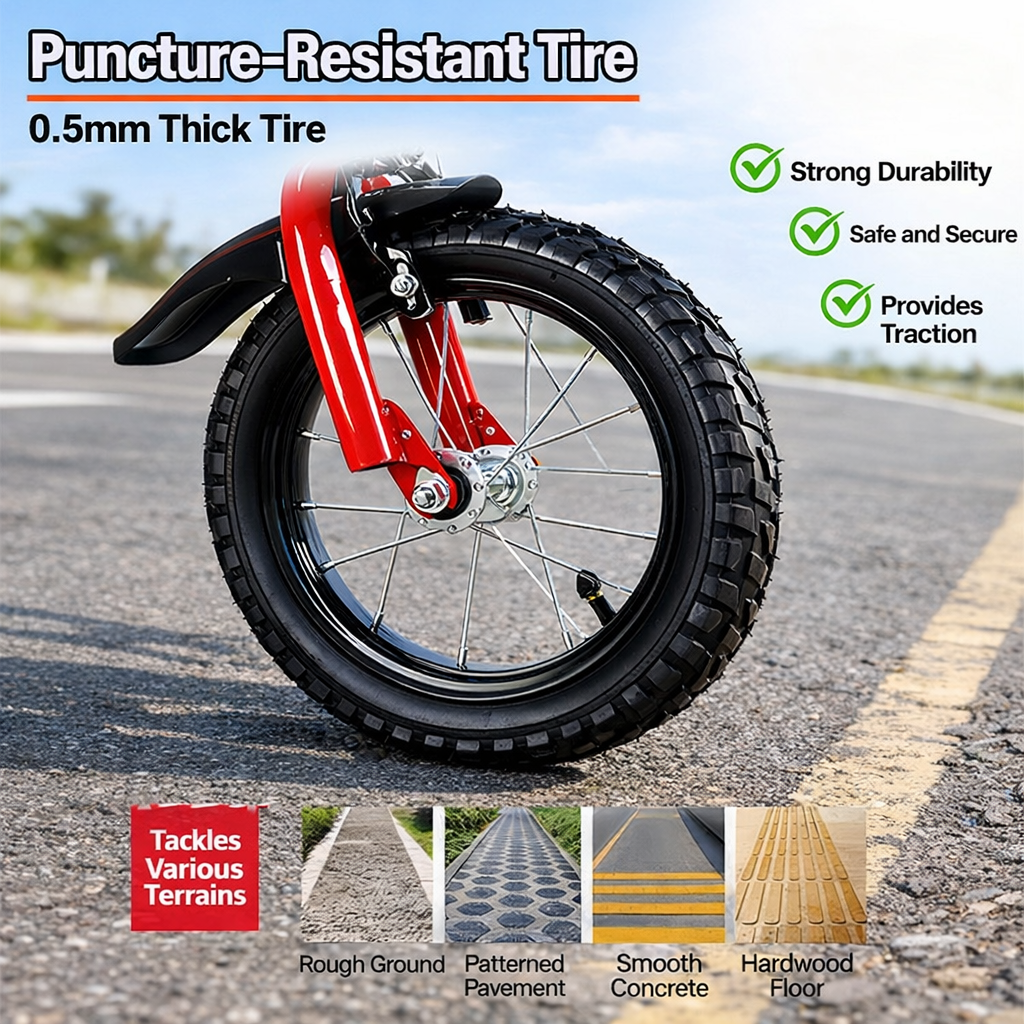 Beige Kids Bicycle Basikal Budak 12/16 Inch murah Baby Bike Rubber ...
