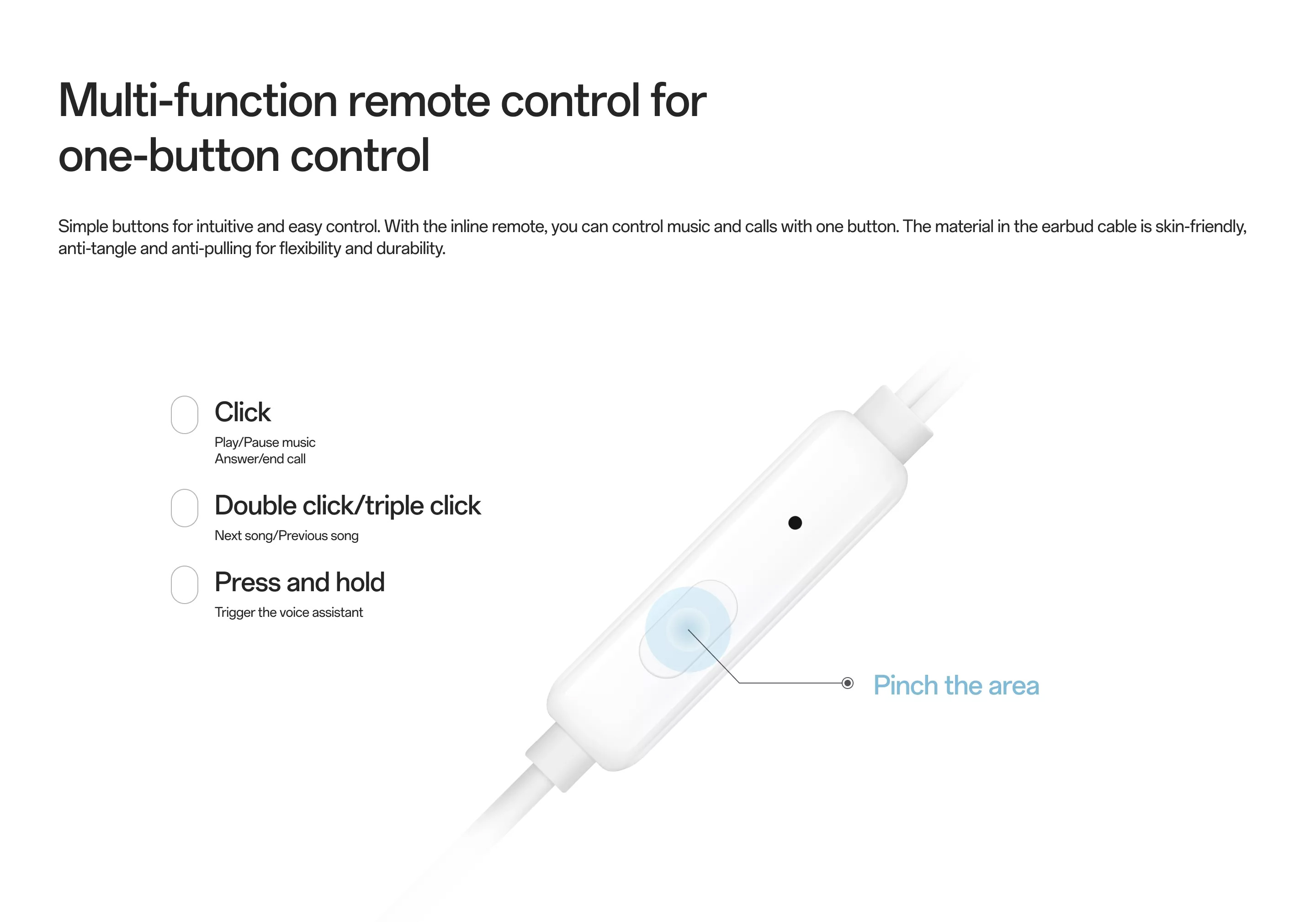 OPPO MH136 Type-C Half In-Ear Wired Earphones | Type-C Digital Version ...