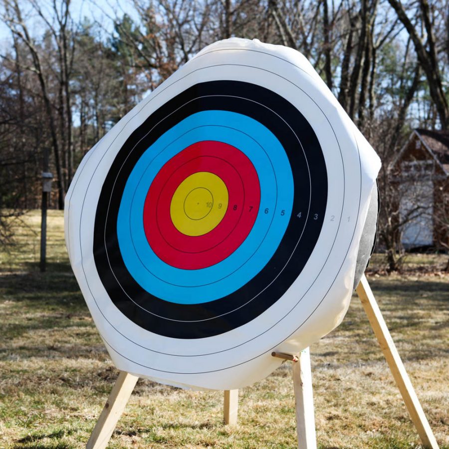 Archery Target Face FITA 122cm Archery Recurve Archery MSSD MSSM ...