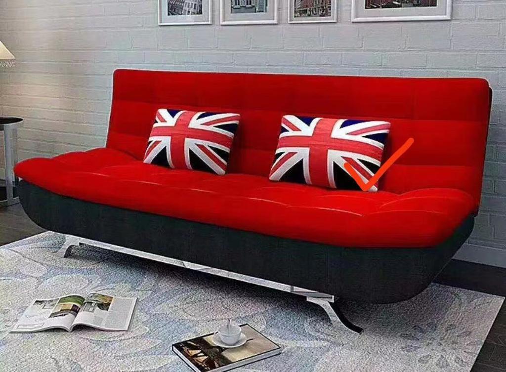 DOZY Scandinavian Nordic Convertible Sofa Bed Murah 3/4 Seater Living ...