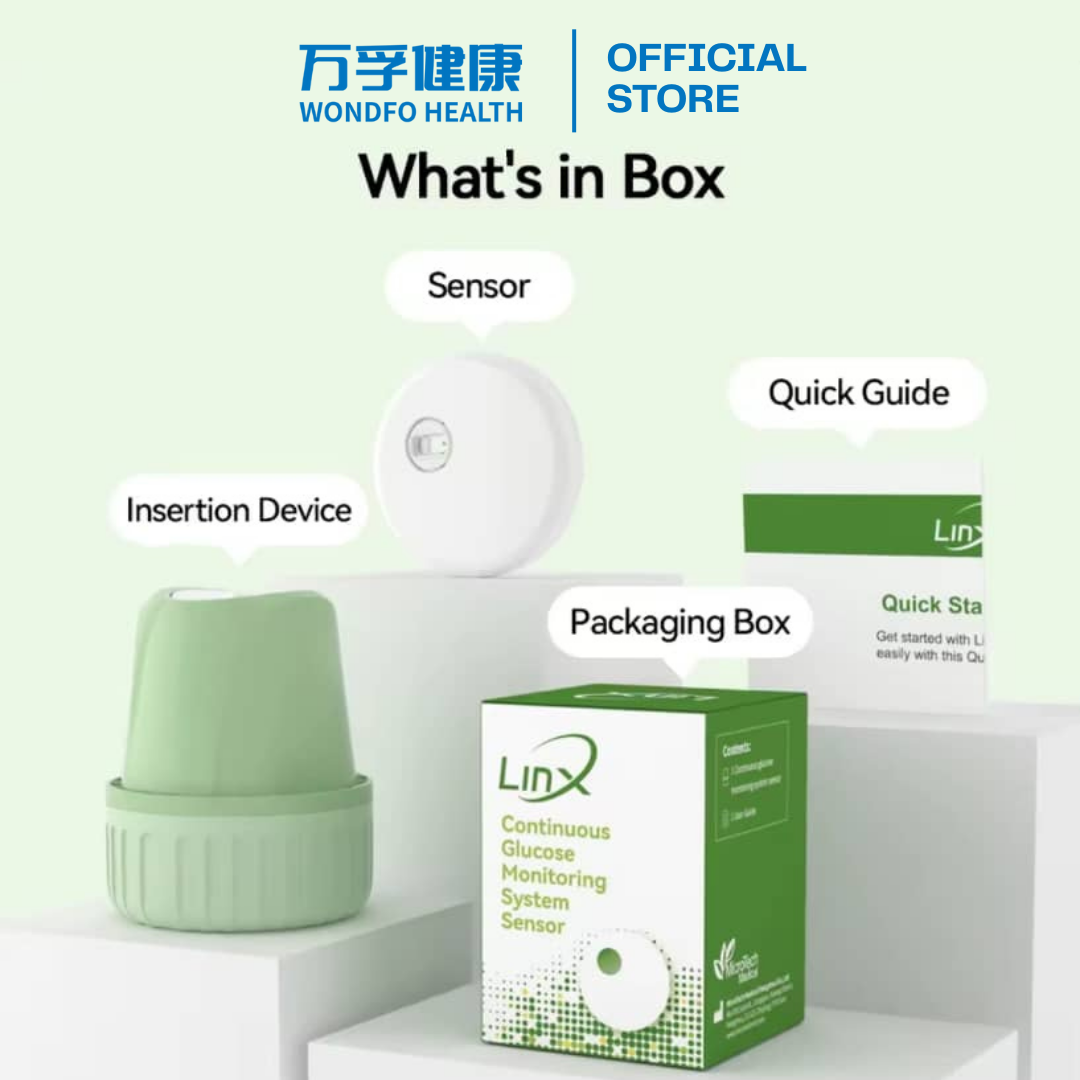 LinX Continuous Glucose Monitoring System | Next Generation CGM | Real ...