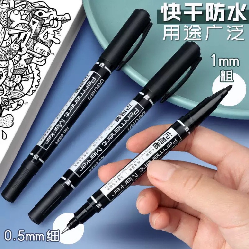 Deli Marker Pen Gel Waterproof Marker Pen Ink Color Marker Pen Office ...