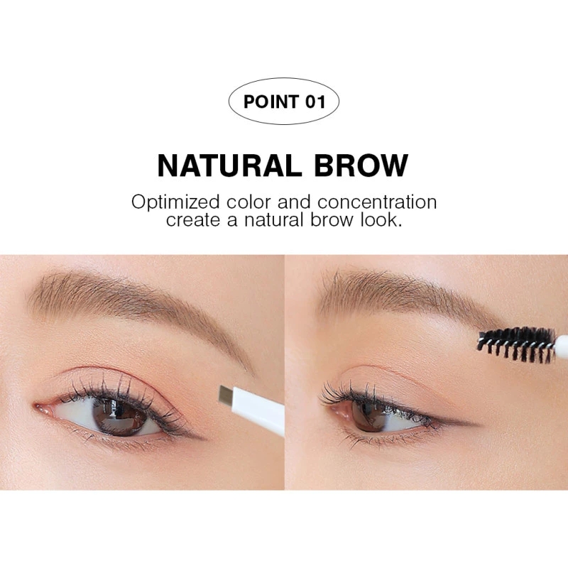 3CE Easy Brow Designing Pencil, Brow pencil matte and soft texture ...