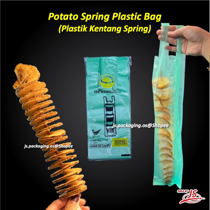 Beg Plastik Bungkus Kentang Spring Bertangkai / Plastic Bag for Spring ...