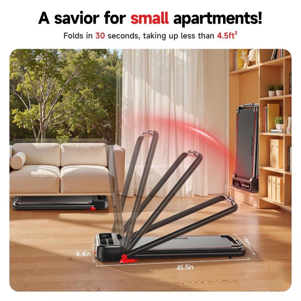 Treadmill Walking Pad With Handle Smart Walking Pad Machine treadmill ...